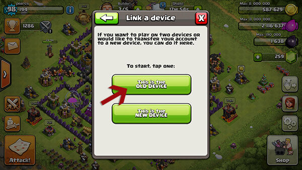 Cara Memindahkan Akun COC dari Android ke iOS atau iOS ke Android
