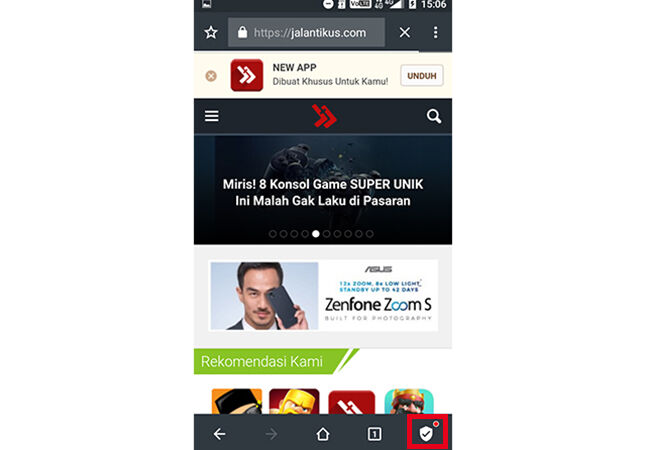 NURUS BLOGGER: Cara Browsing Tanpa Iklan di Android