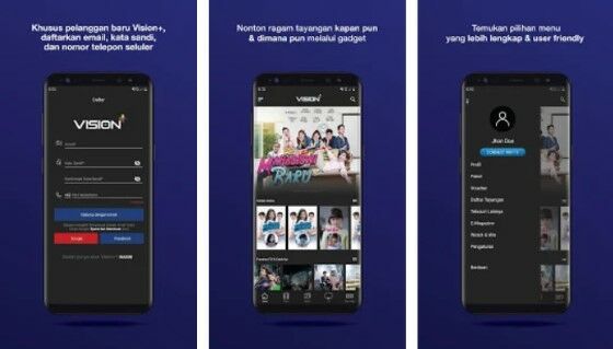 Vision+ : Nonton TV & Film Streaming | JalanTikus