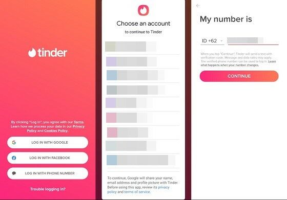 Cara Login ke Tinder dengan HP dan PC | Jalantikus