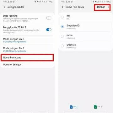 Cara Setting APN Smartfren Unlimited 4G Tercepat 2022 | JalanTikus