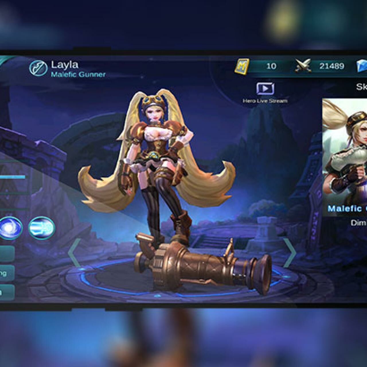 Gambar Mewarnai Tokoh Mobile Legend - Nano Gambar