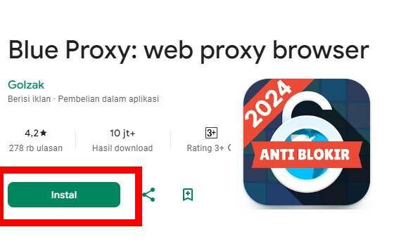 DuckDuckGo Blue Proxy Gratis, Download untuk Android | JalanTikus