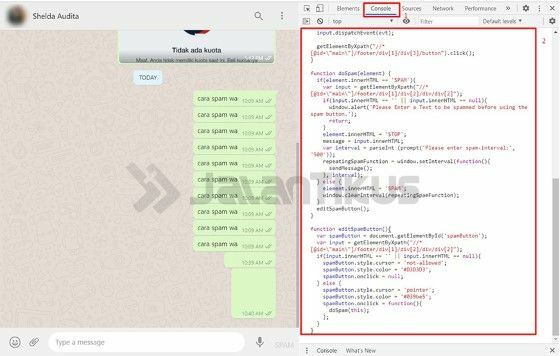 6 Cara Spam Chat WhatsApp (Bom Chat WA) Otomatis 2023 | JalanTikus