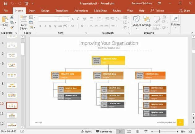 Cara Membuat Organisasi Chart Di Words IMAGESEE