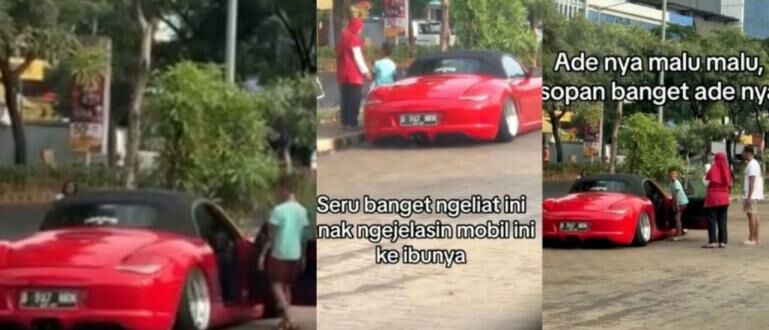 Nggak Marah Pria Kaya Raya Ini Malah Ajak Bocah Foto Di Mobil Sport
