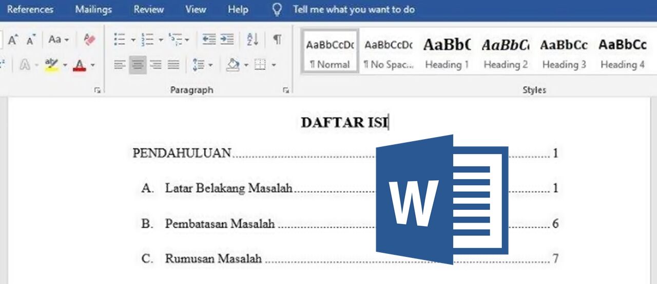Cara Membuat Daftar Tabel Otomatis Di Word – iFaWorldCup.com